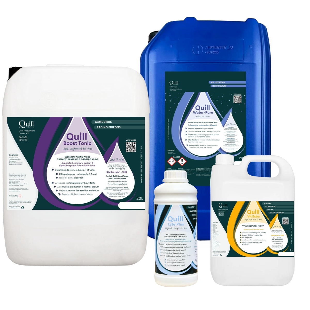 Quill Productions | Vitamins & Supplements for Poultry, Gamekeeping ...