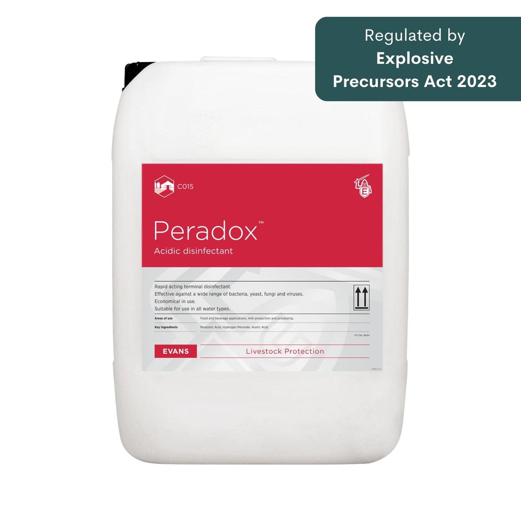 Evans Vanodine | Kill Bacteria in 15 Seconds | Peradox Disinfectant ...