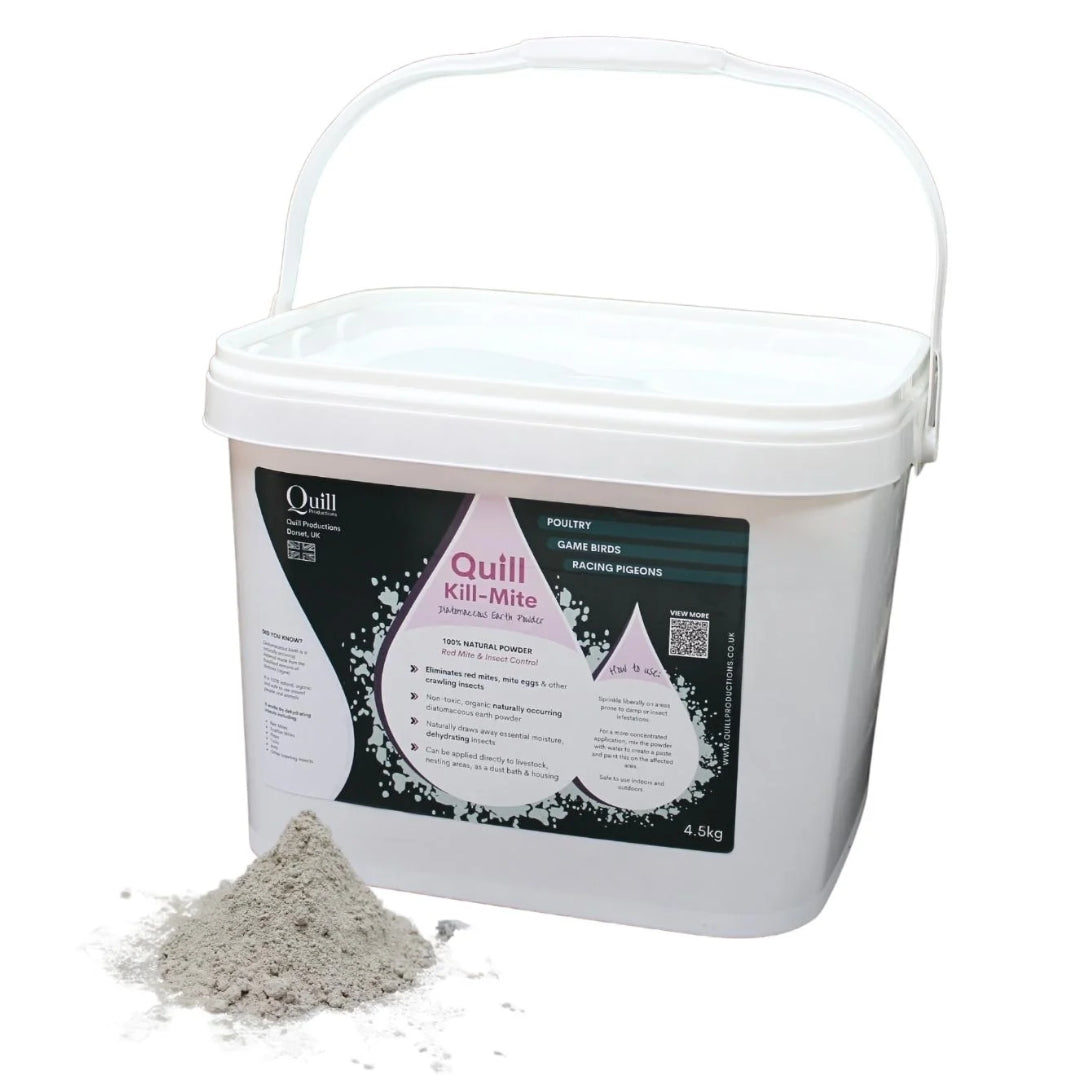 Quill Kill-Mite Plus Diatomaceous Earth 4.5kg – Quill Productions