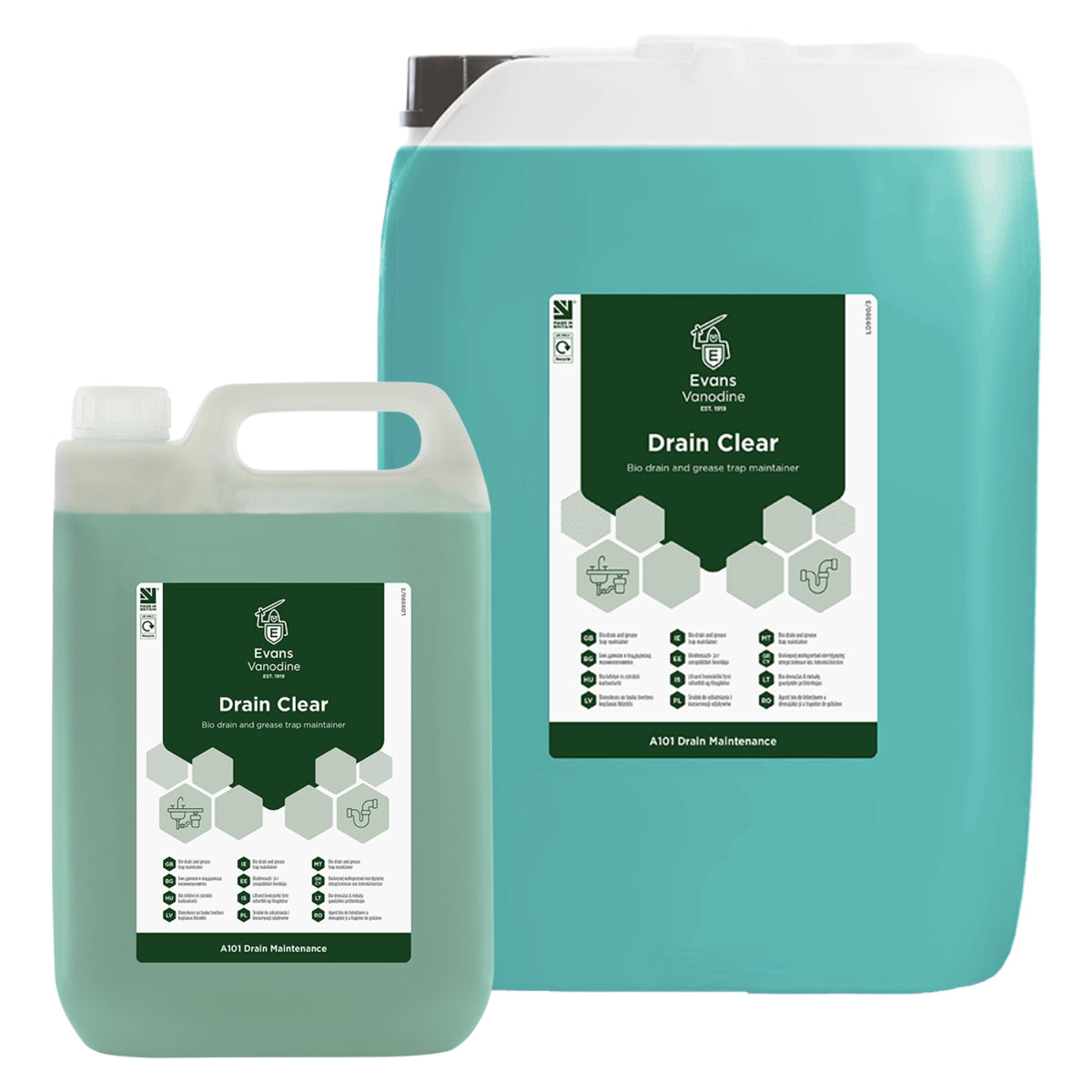 Evans Vanodine Drain Clear – Quill Productions