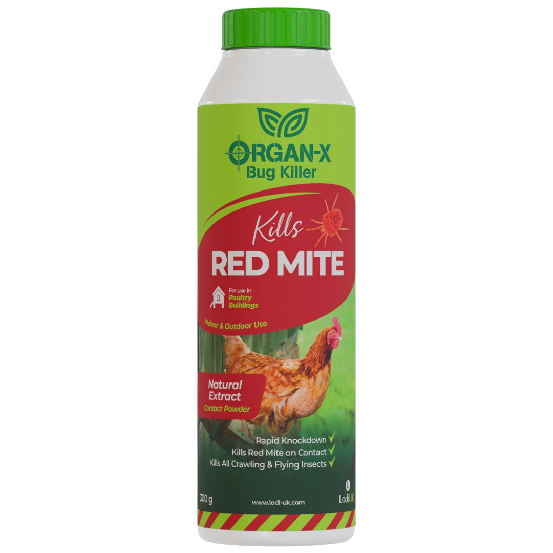 Organ-X Red Mite Powder Pack of 12 – Quill Productions