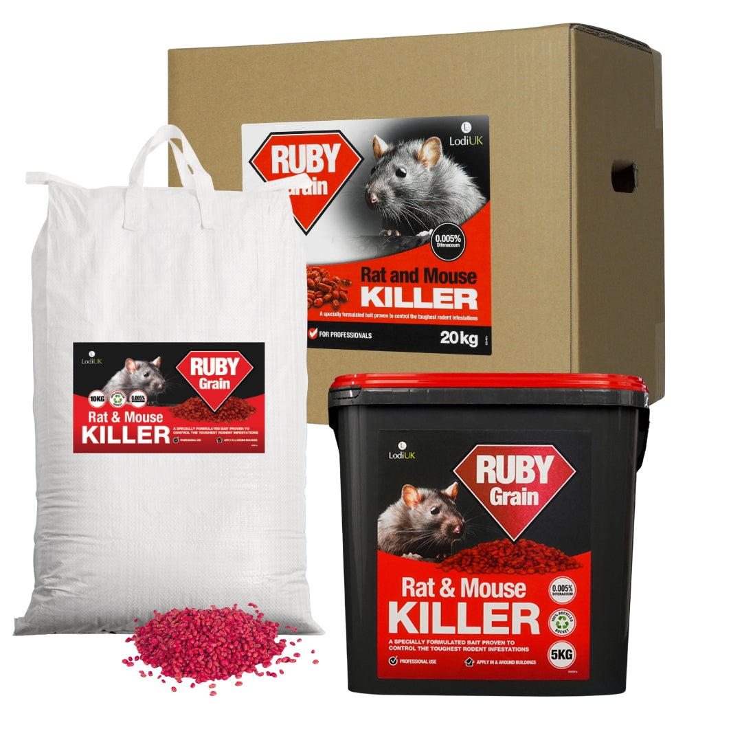 Ruby Grain Rat and Mouse Killer – Quill Productions