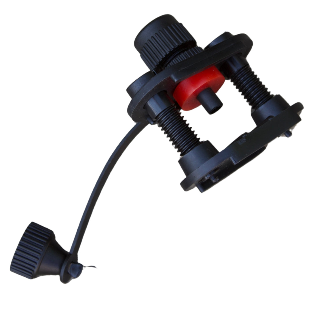 Saddle Connector Compression with Screw On Cap – Quill Productions