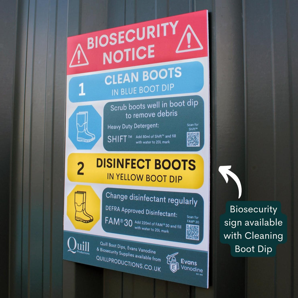 Farm Biosecurity | Made in Britain | Quill Cleaning Boot Dip – Quill ...