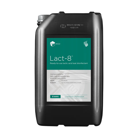 Lact-8™ Ready-to-use Lactic Acid Teat Disinfectant | 200L – Quill ...