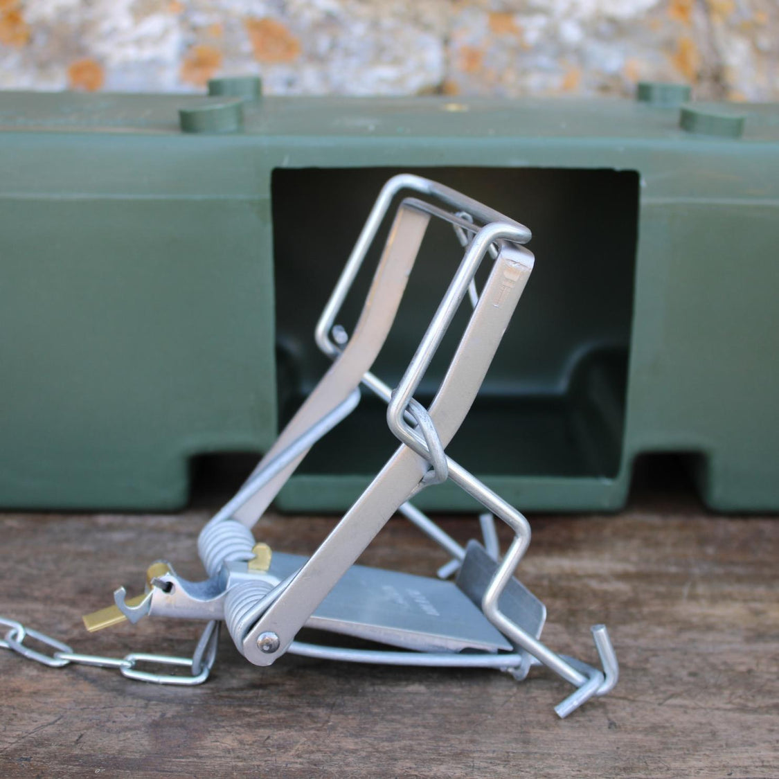 Genuine MK4 Fenn Spring Trap for Rats, Squirrels, Stoats and Weasels ...